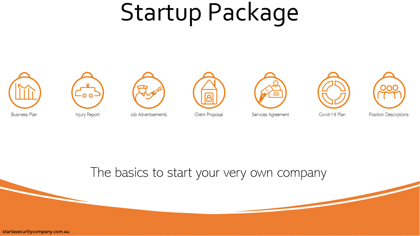 Security Company Startup Package - GuardHERE Consulting - Security Consultant Melbourne